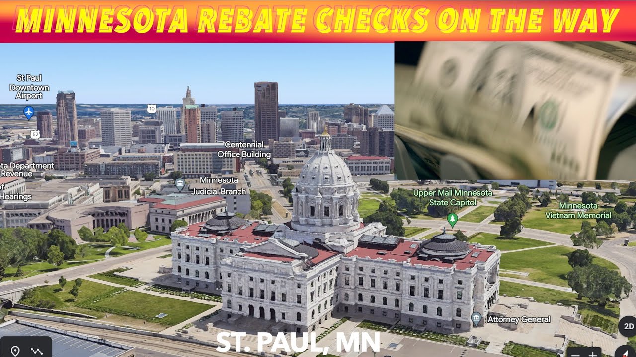 Minnesota Tax Rebate Checks On The Way - YouTube