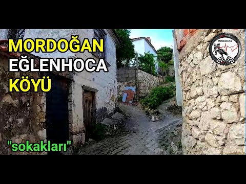 Mordoğan Eğlenhoca köyü sokakları
