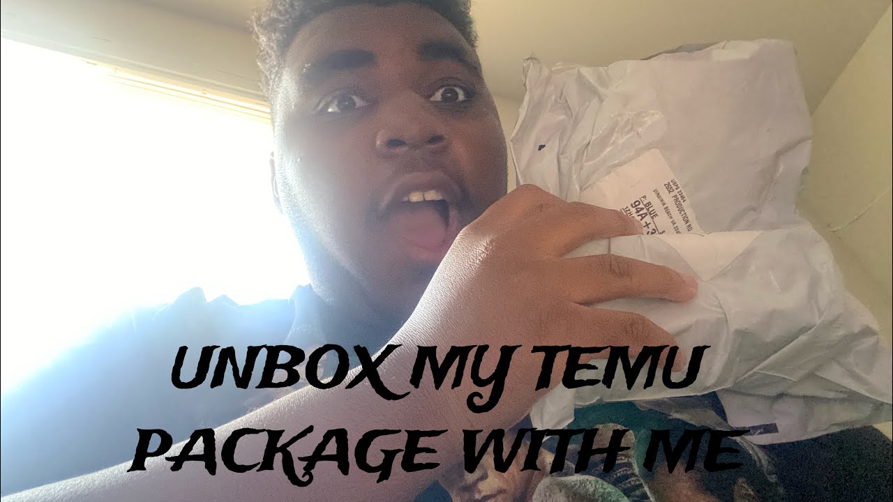 Unbox my Temu package with me - YouTube