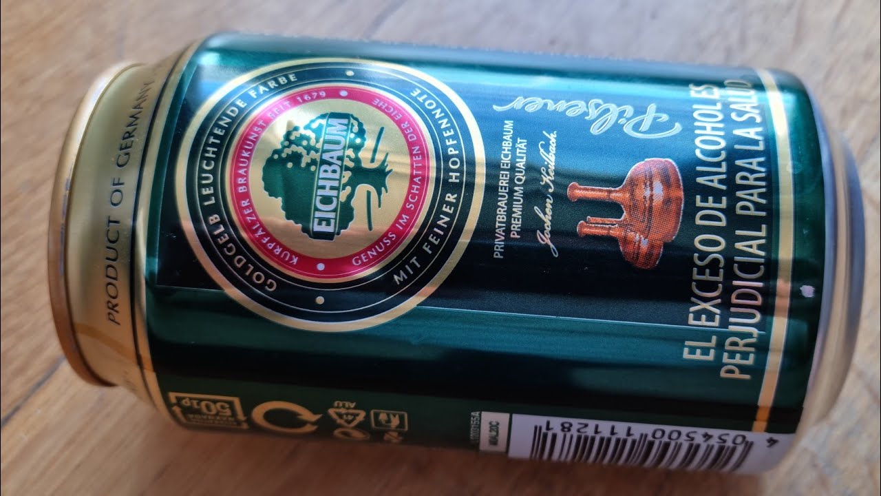 Eichbaum Pilsner Beer Unboxing 2022 - YouTube
