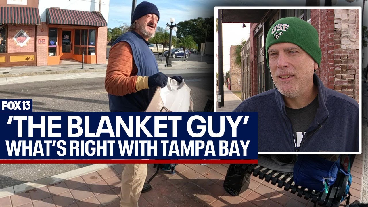 Tampa man helping those faced with homelessness - YouTube