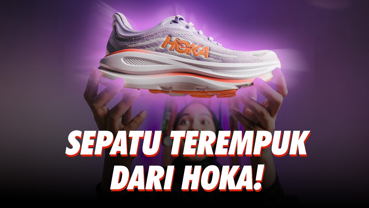 SEPATU LARI APA SEPATU BUAT JALAN? | HOKA BONDI 9 - First Impression ...