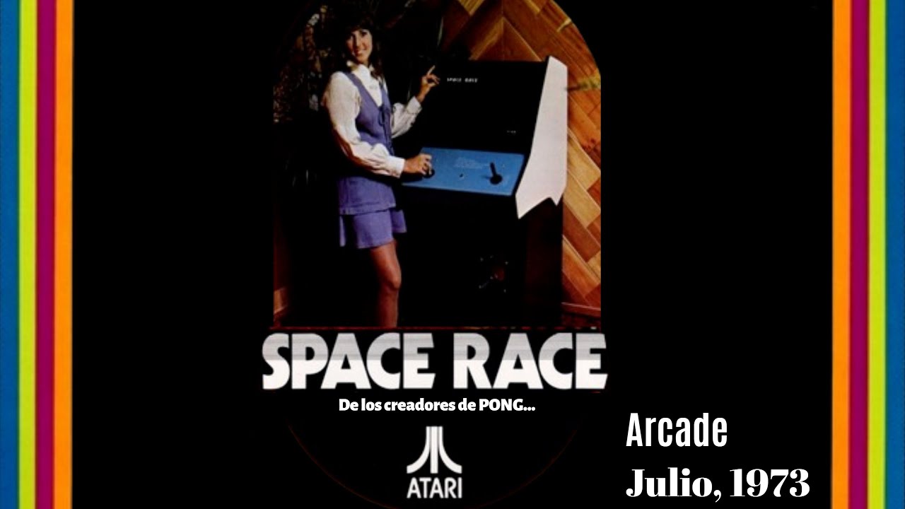 Space Race (1973) [Arcade] - La primera carrera espacial #gamer #retro ...