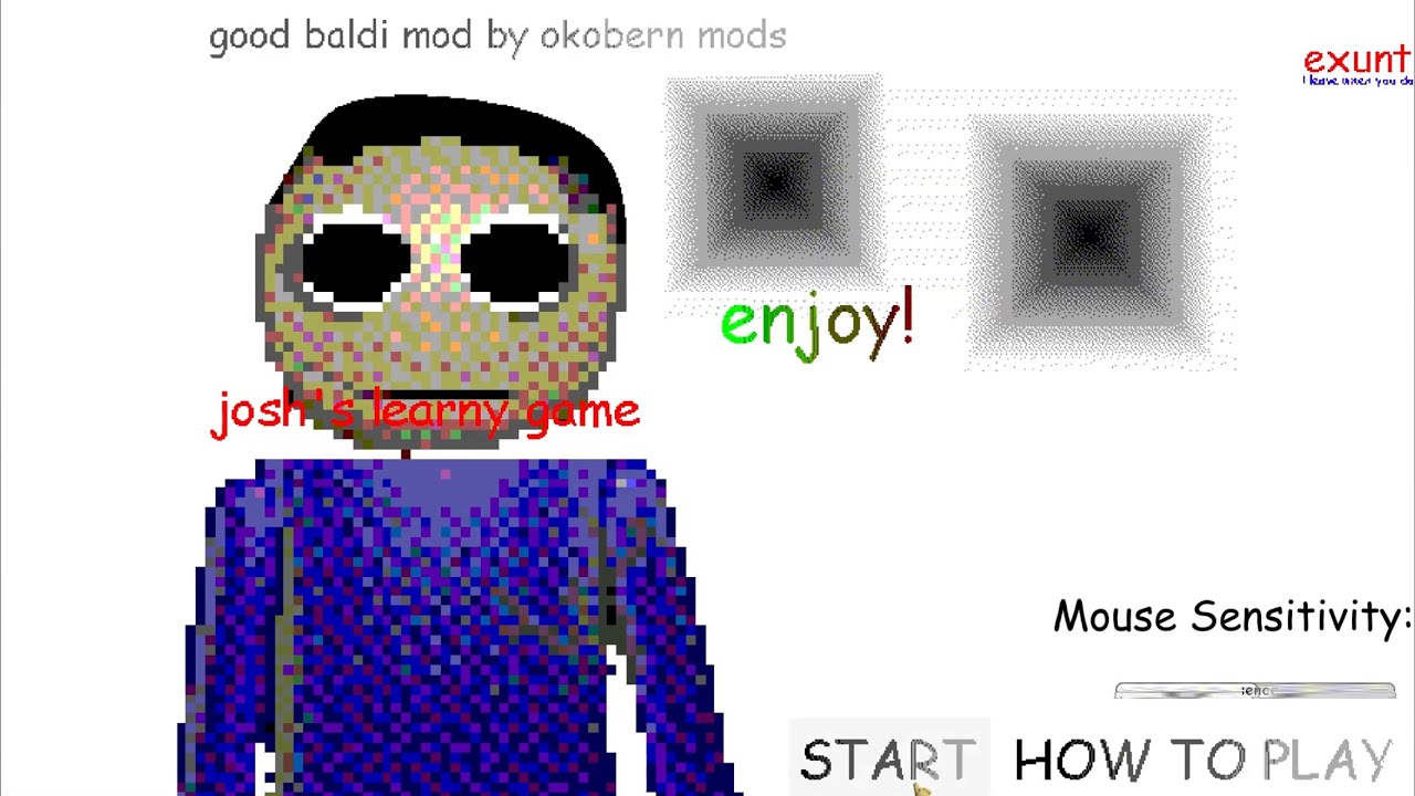 Josh's learny game! and Angel Island Baldi's Basics Classic Mod - YouTube