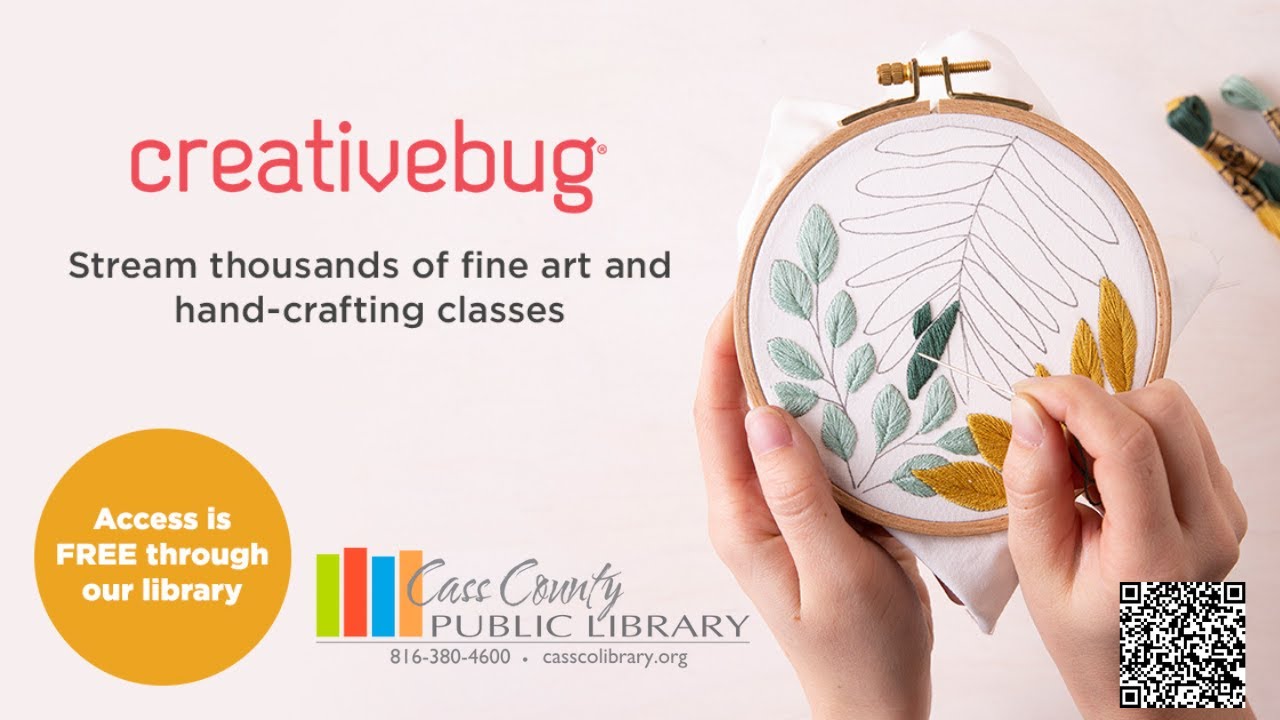 Creativebug at CCPL - YouTube