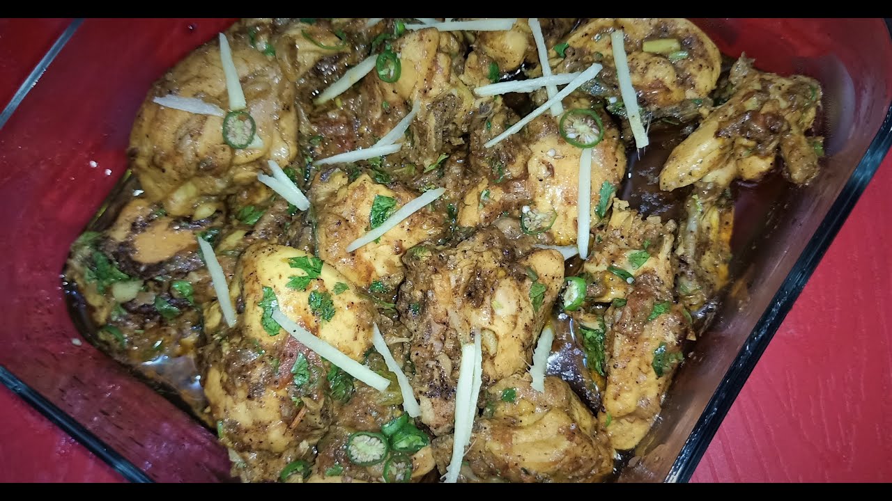 Kali Mirch Chicken Karahi (Black pepper Chicken) Recipe By Yummy Yum ...