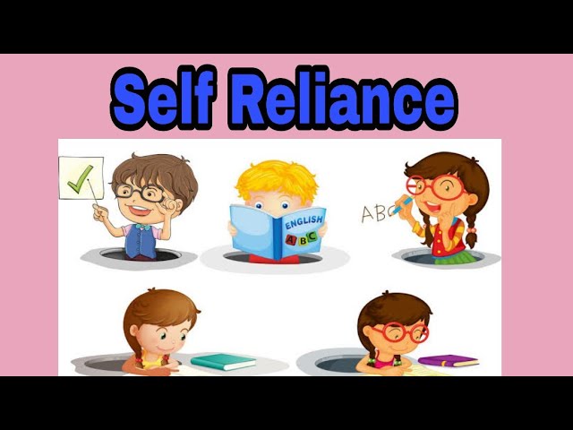 Self Reliance Clipart