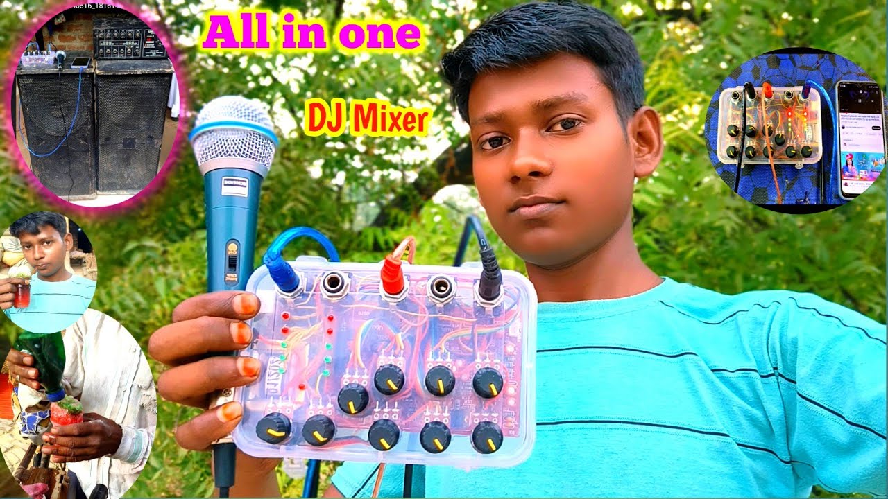 मैं आपने वीडियो का thumbnail 🥰कैसे बनाता हु || How to make DJ Mixer # ...