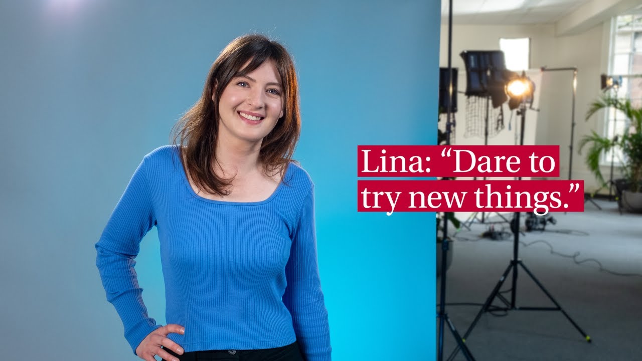"Dare to try new things" | UvA Alumni | Lina | Communication Science ...