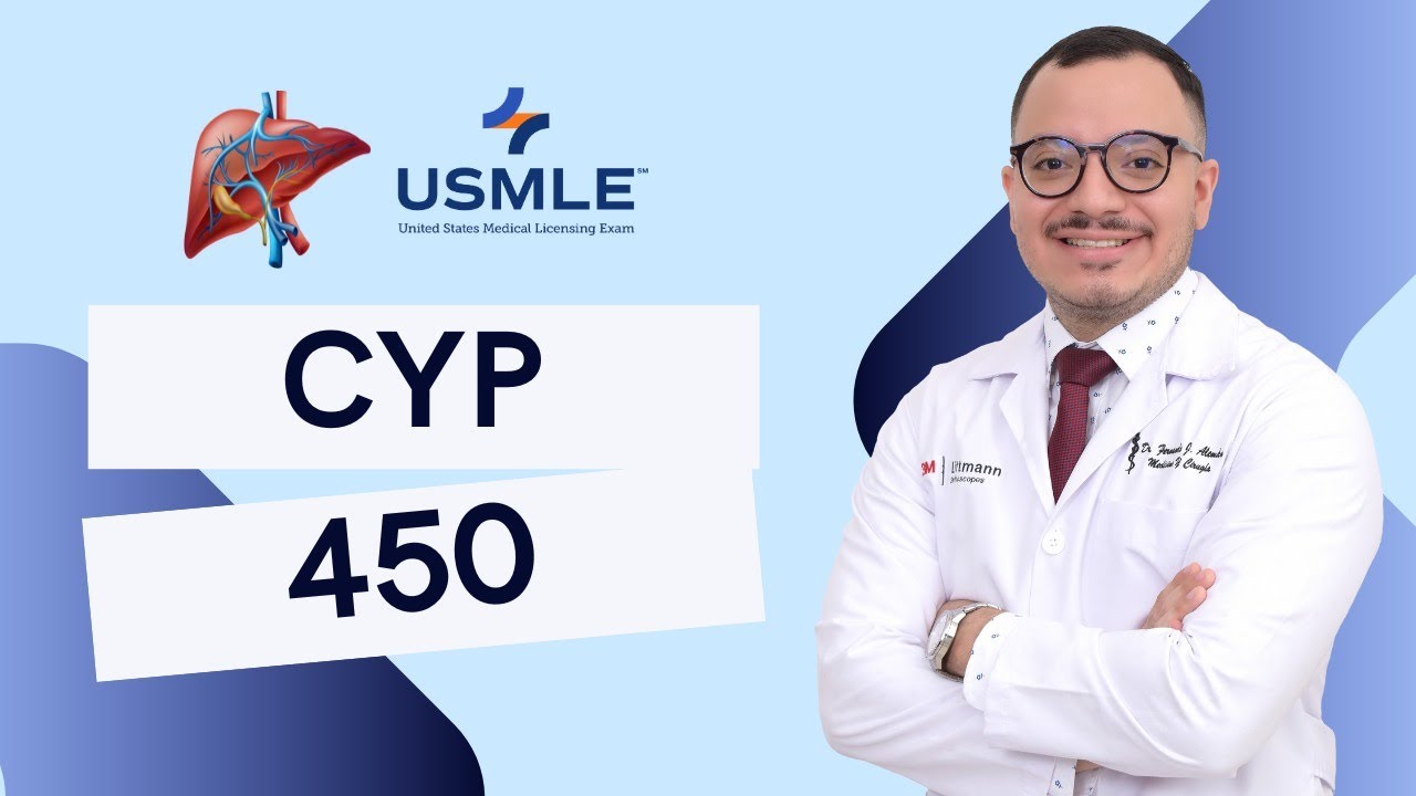 CYP 450 EASILY EXPLAINED | USMLE STEP 1 - YouTube
