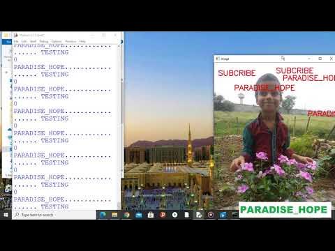 RealTime-Put-Text-On-Image-Using-OpenCv-PYTHON - YouTube