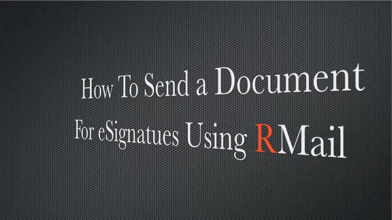 RMail Multiple Electronic Signatures YouTube rmail-multiple-electronic-signatures-youtube