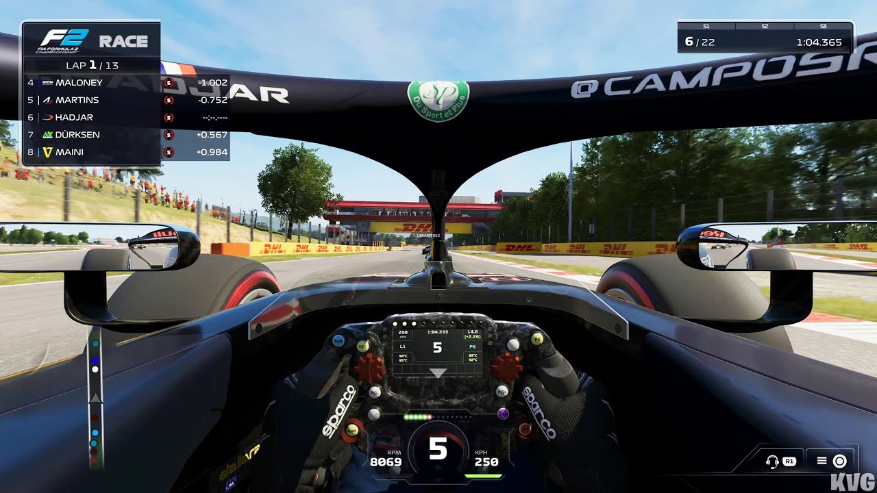 F1 25 - Campos Racing (Dallara F2 2024 Mecachrome V634) - Cockpit View ...