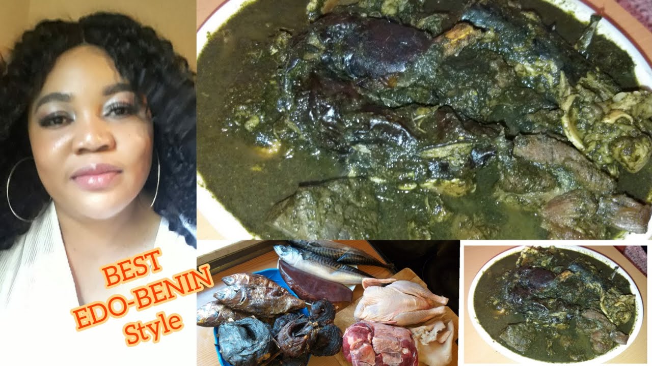 HOW TO MAKE BITTERLEAF SOUP | THE TRADITIONAL EDO SOUP | BEST BLACK ...