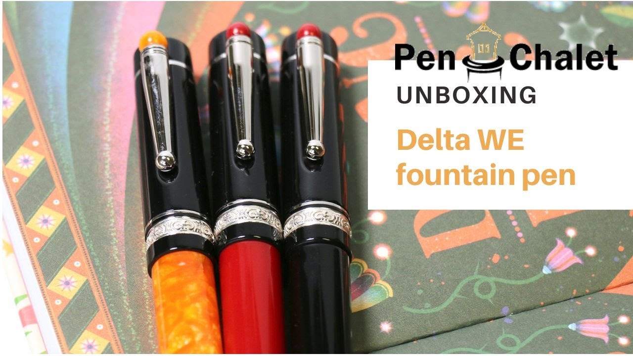 Exciting Unboxing: Delta WE Fountain Pen – A Stroke of Luck in 2024 ...