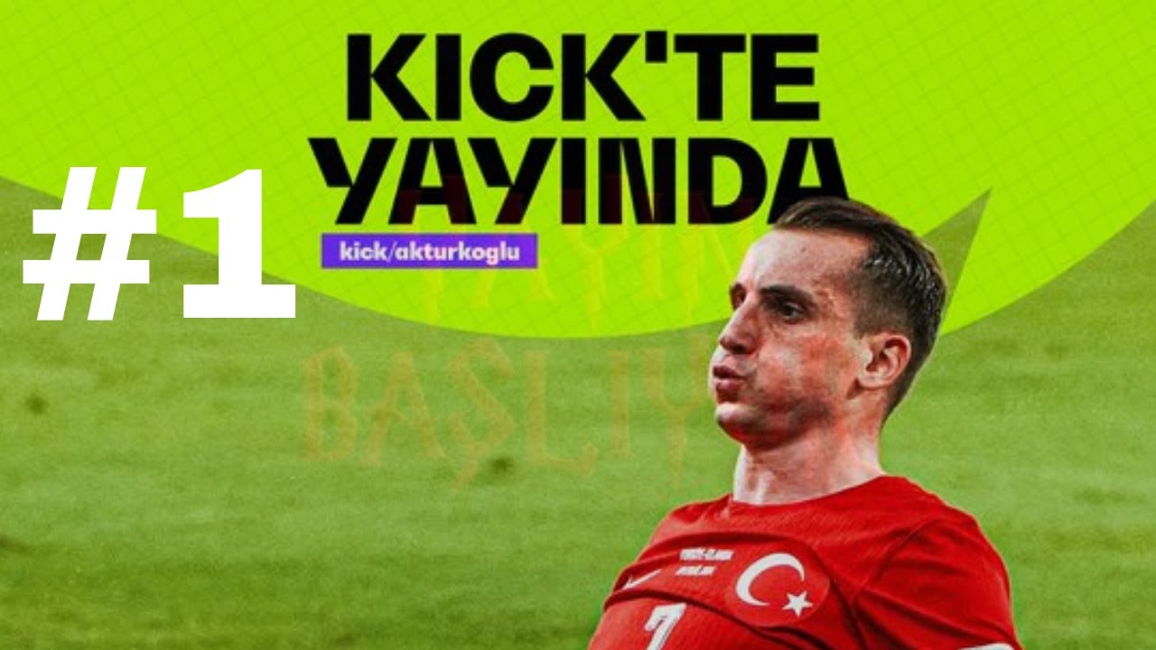 Kerem Aktürkoğlu İlk Kick Yayını | Full Yayın - YouTube