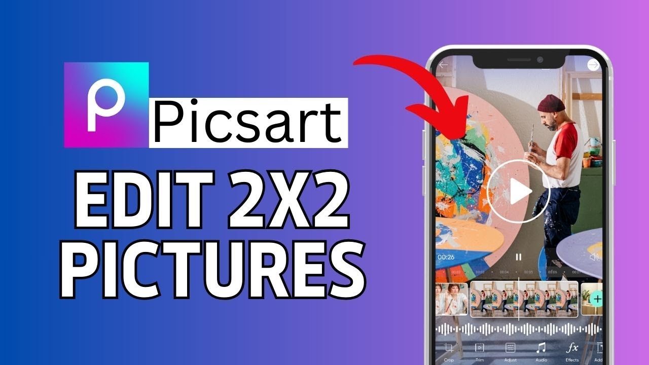 How to Edit 2x2 Pictures in Picsart 2024? - YouTube