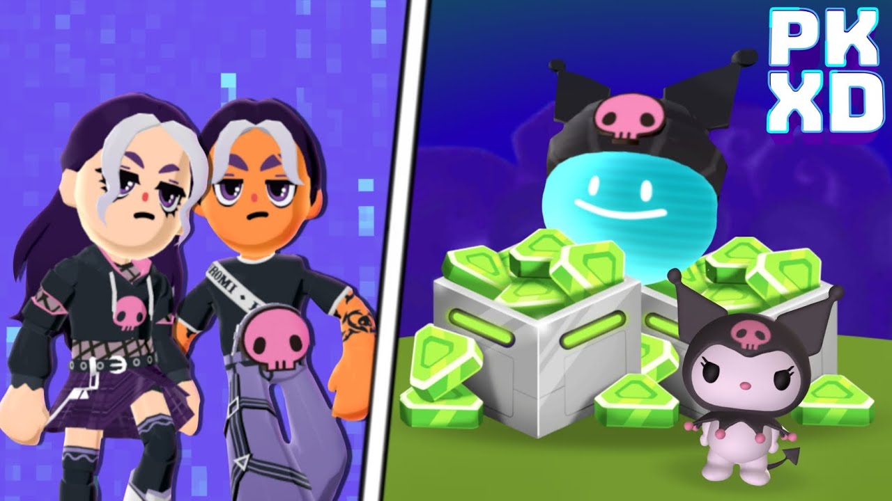 INVASION OF KUROMI ELEMENTS ON PKXD & FREE 70 GEMS FOR EVERYONE - YouTube