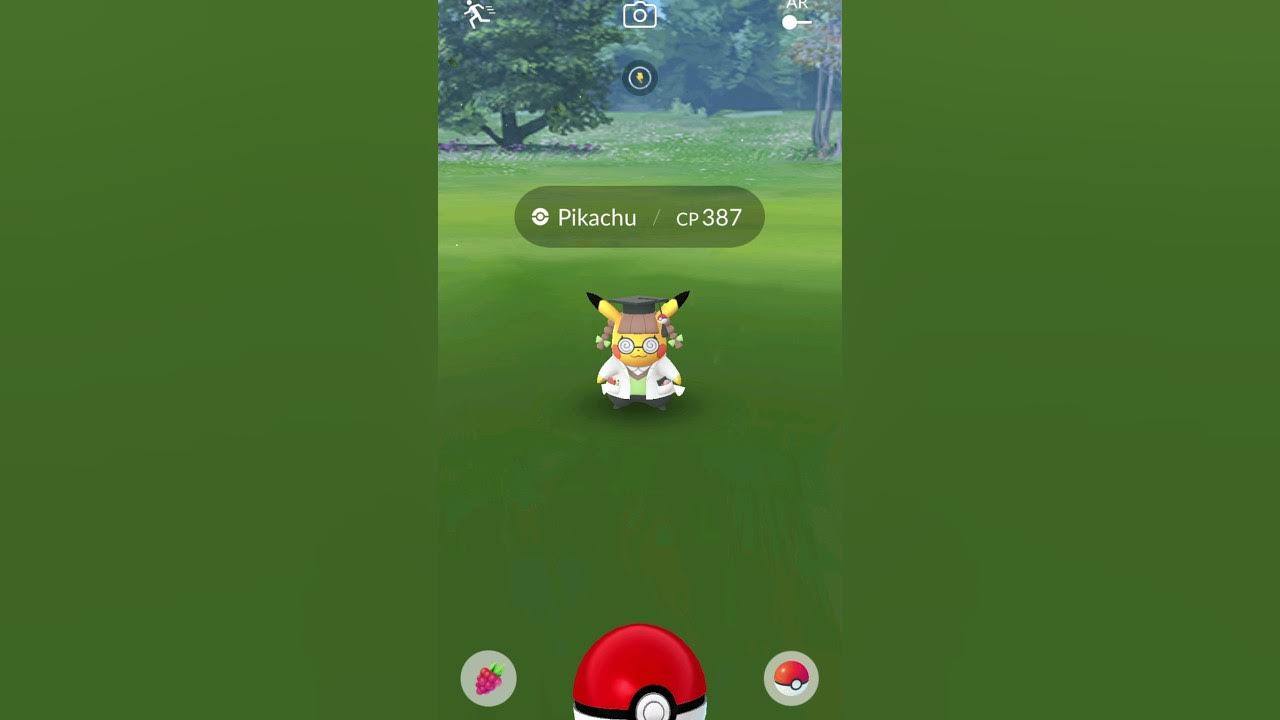 Get Pikachu PhD in Pokemon Go! #pokemongo - YouTube