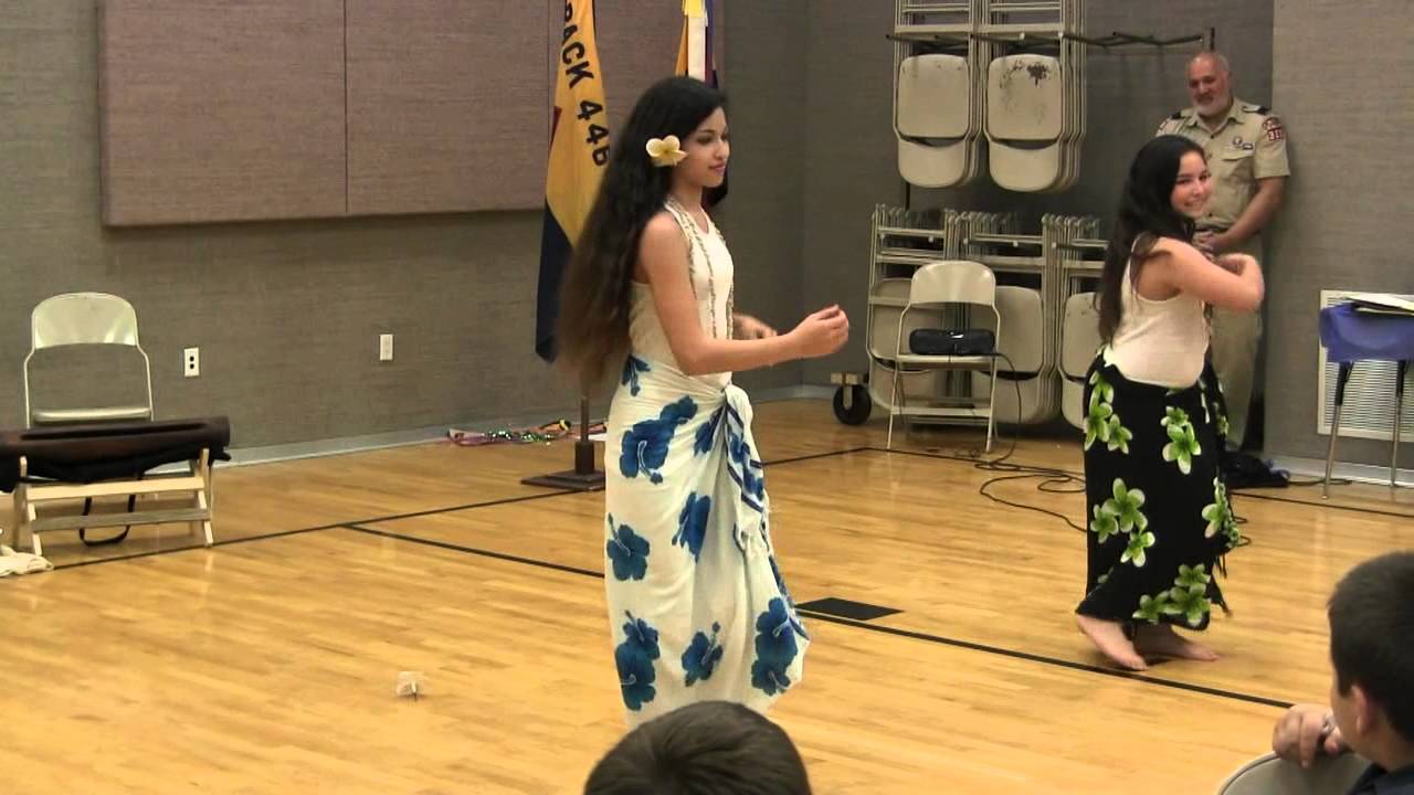 Hula & Tahitian Dance by Olivia and Victoria Suliafu - YouTube