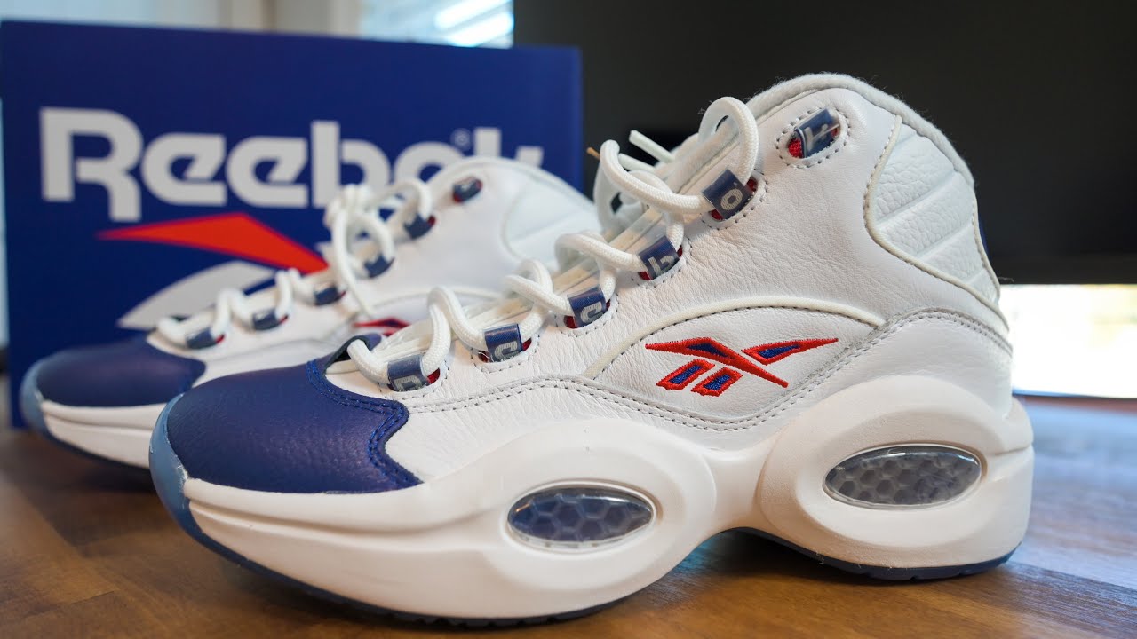 Reebok Question "Blue Toe" Review! - YouTube