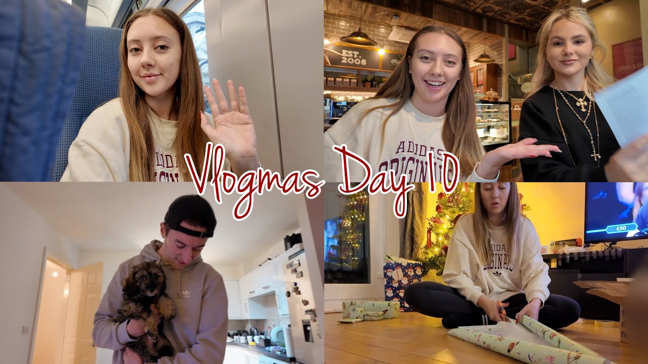 VLOGMAS DAY 10 | Catching up with Lottie & Wrapping Presents - YouTube
