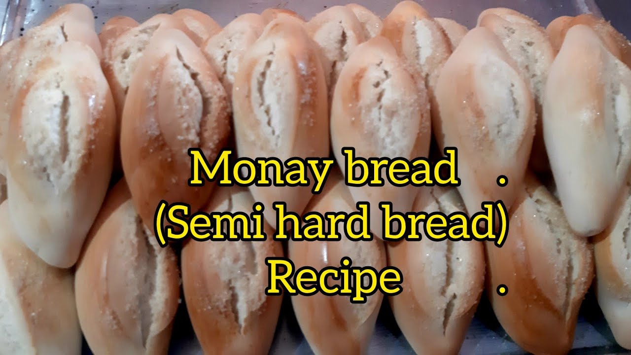 Semi Hard Bread Recipe😊how To Make Hard Monay Breadno Egg Easy Bread