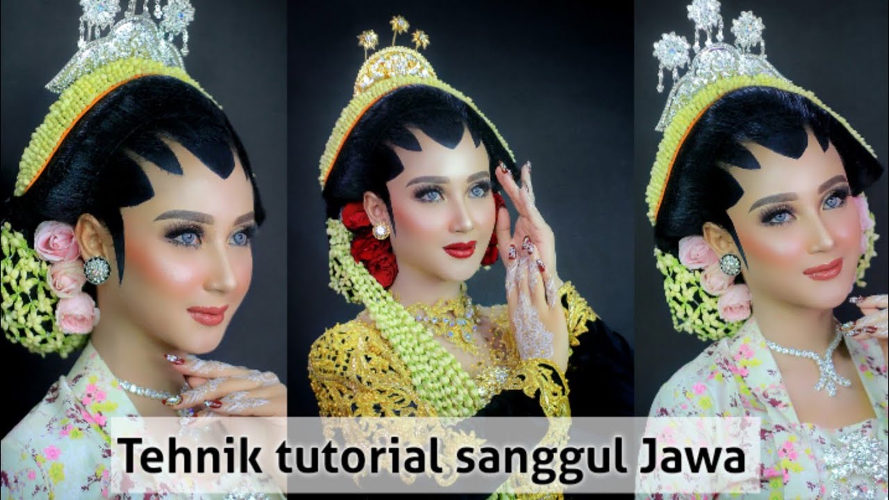 Tutorial sanggul tradisional Jogja putri modifikasi anti ribet #part2 ...