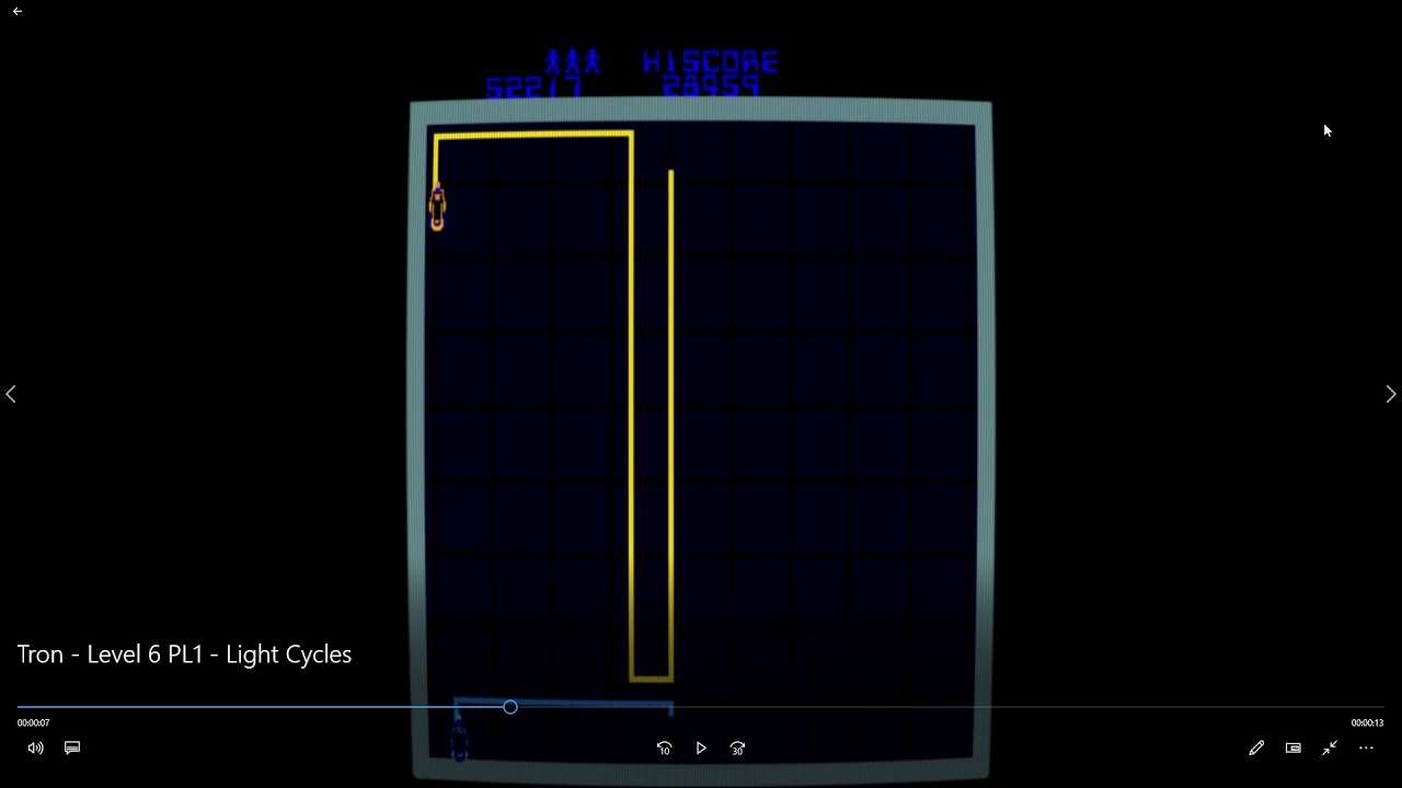 Tron - Level 6 PL1 - Light Cycles - Commentary - YouTube