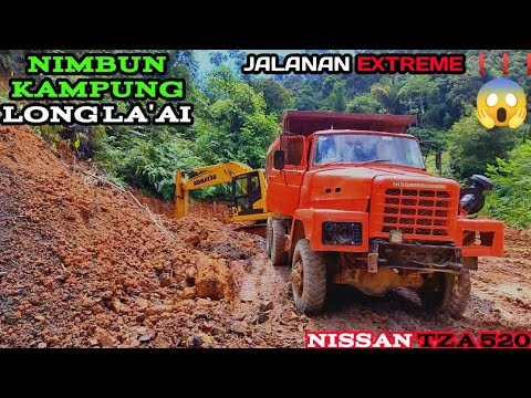 JALANAN EXTREME Nimbun Kampung dengan Nissan TZA 520 - YouTube