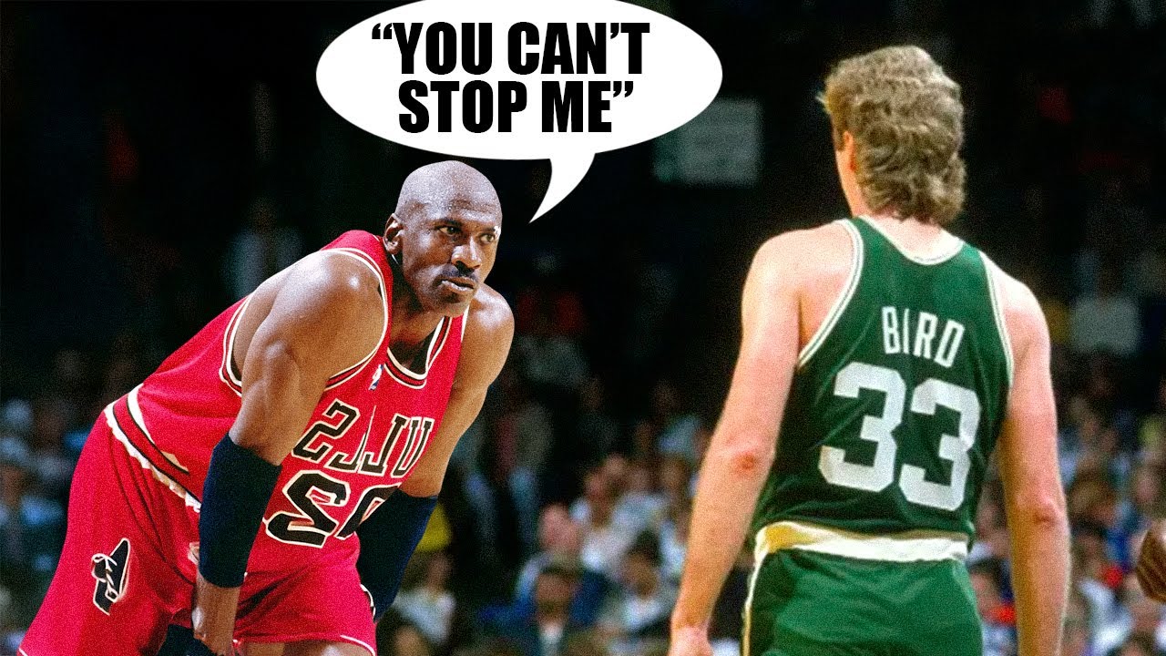 The Greatest Larry Bird Vs Michael Jordan Story You'll Ever Hear - YouTube