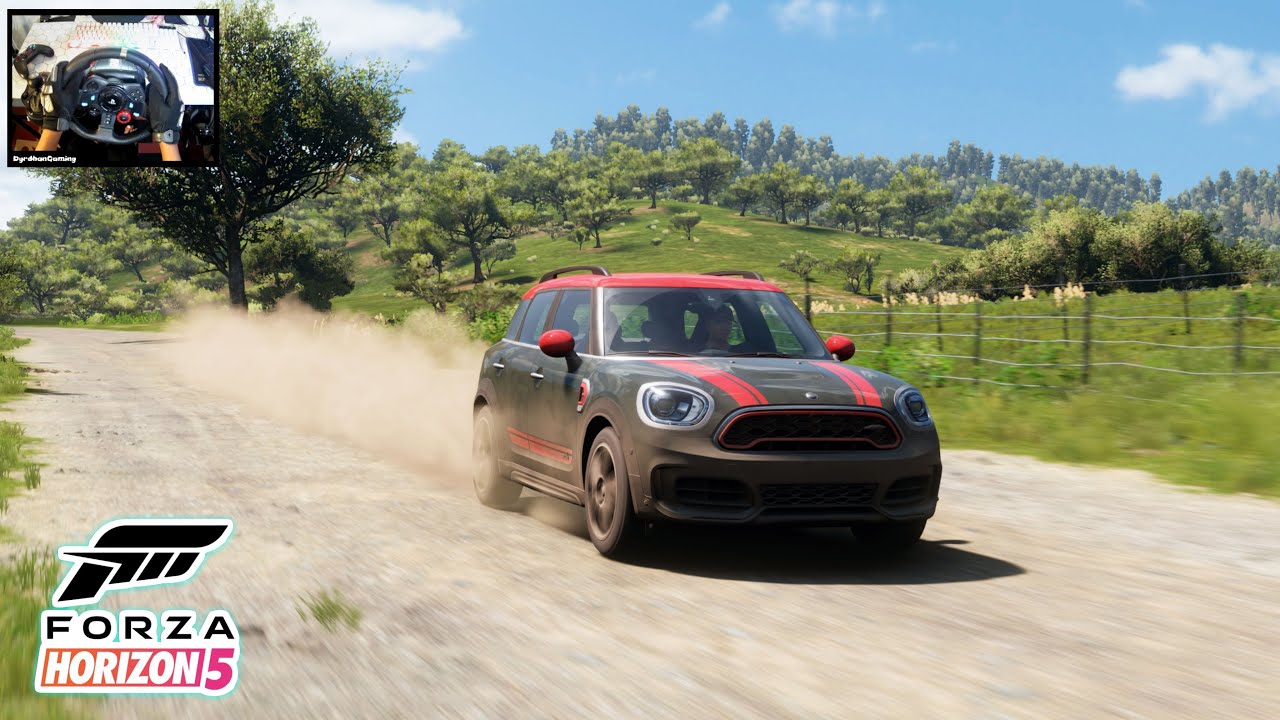 Mini Cooper Works Countryman All4 2018 | Forza Horizon 5 | Logitech g29 ...