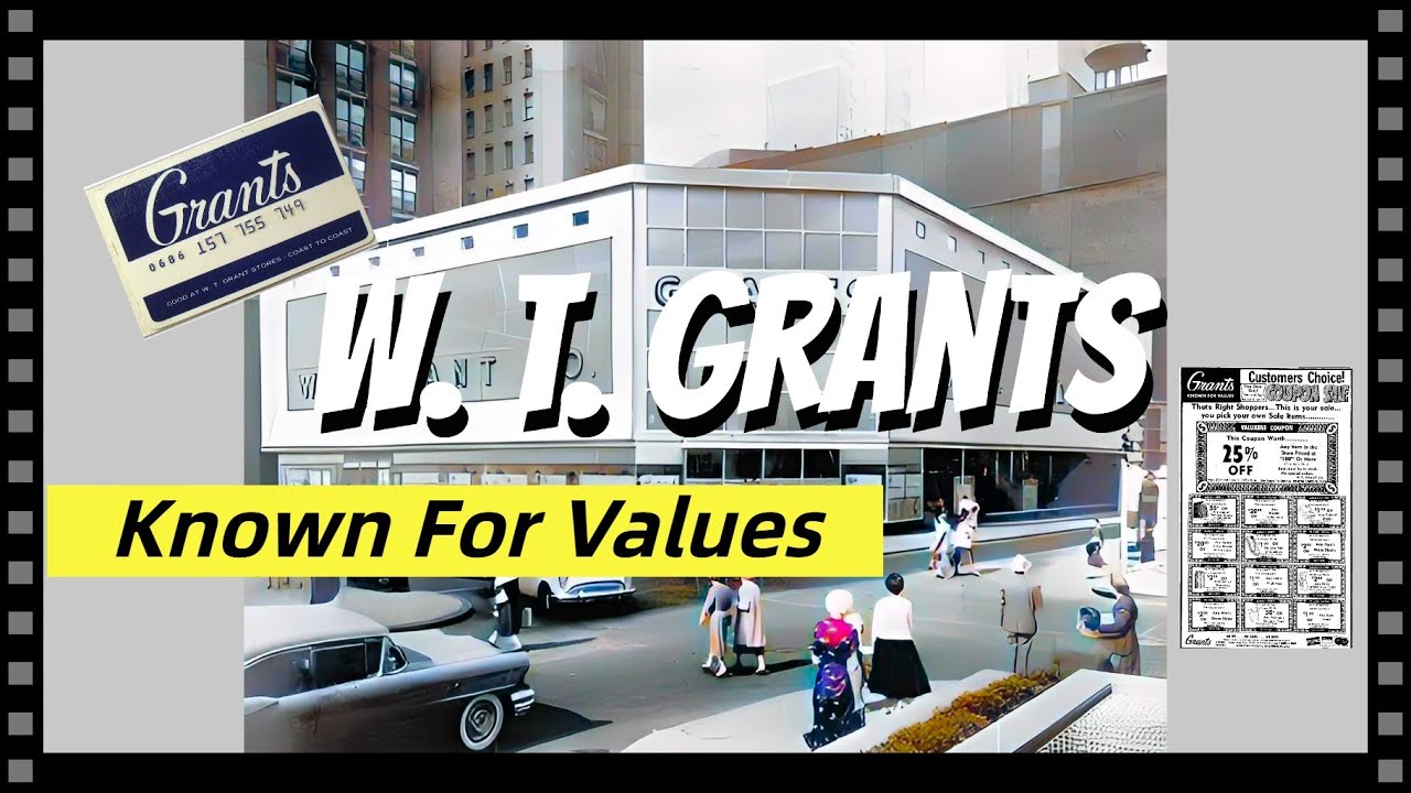 W. T. Grant Co. The Place To Shop. Known For Their Values. {Photographs ...