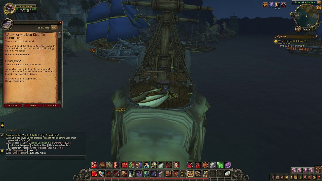 World of Warcraft: Wrath of the Lich King: To Northrend! - Quest ID ...