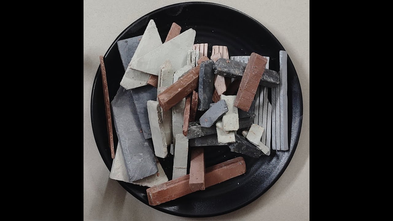 Slate items washing - YouTube