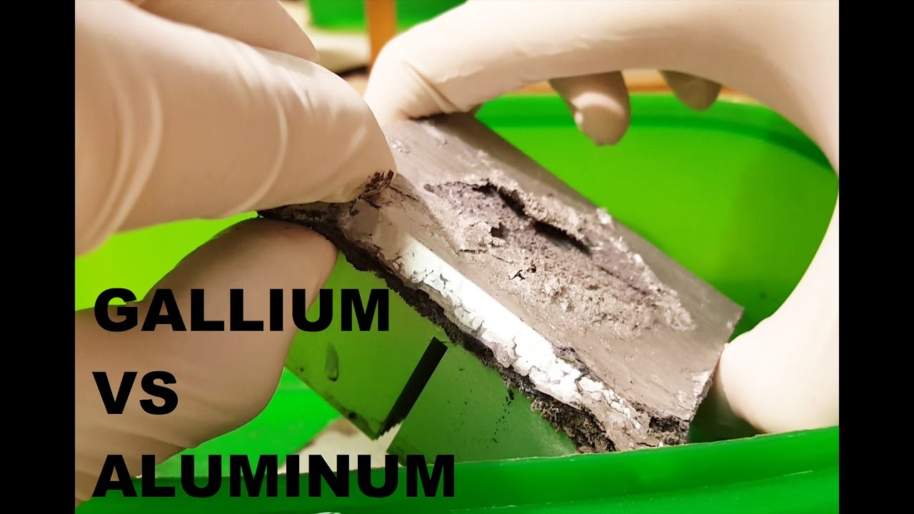 Gallium VS. Aluminum - YouTube