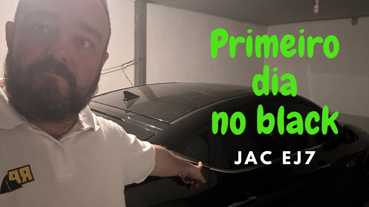 Fazendo black de carro elétrico JAC EJ7 - YouTube