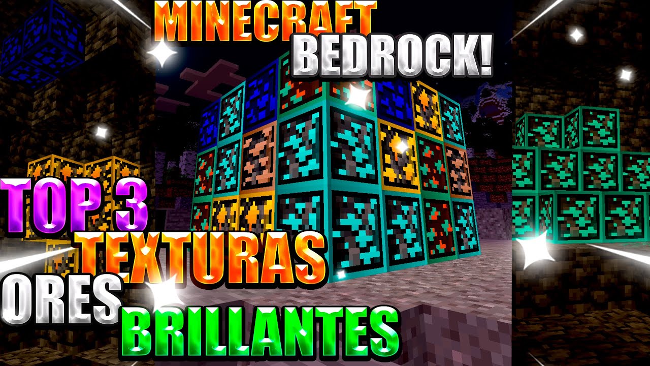 😱 ores brillantes minecraft pe 1.19| MINECRAFT BEDROCK 1.19.71 /MCPE💙 ...