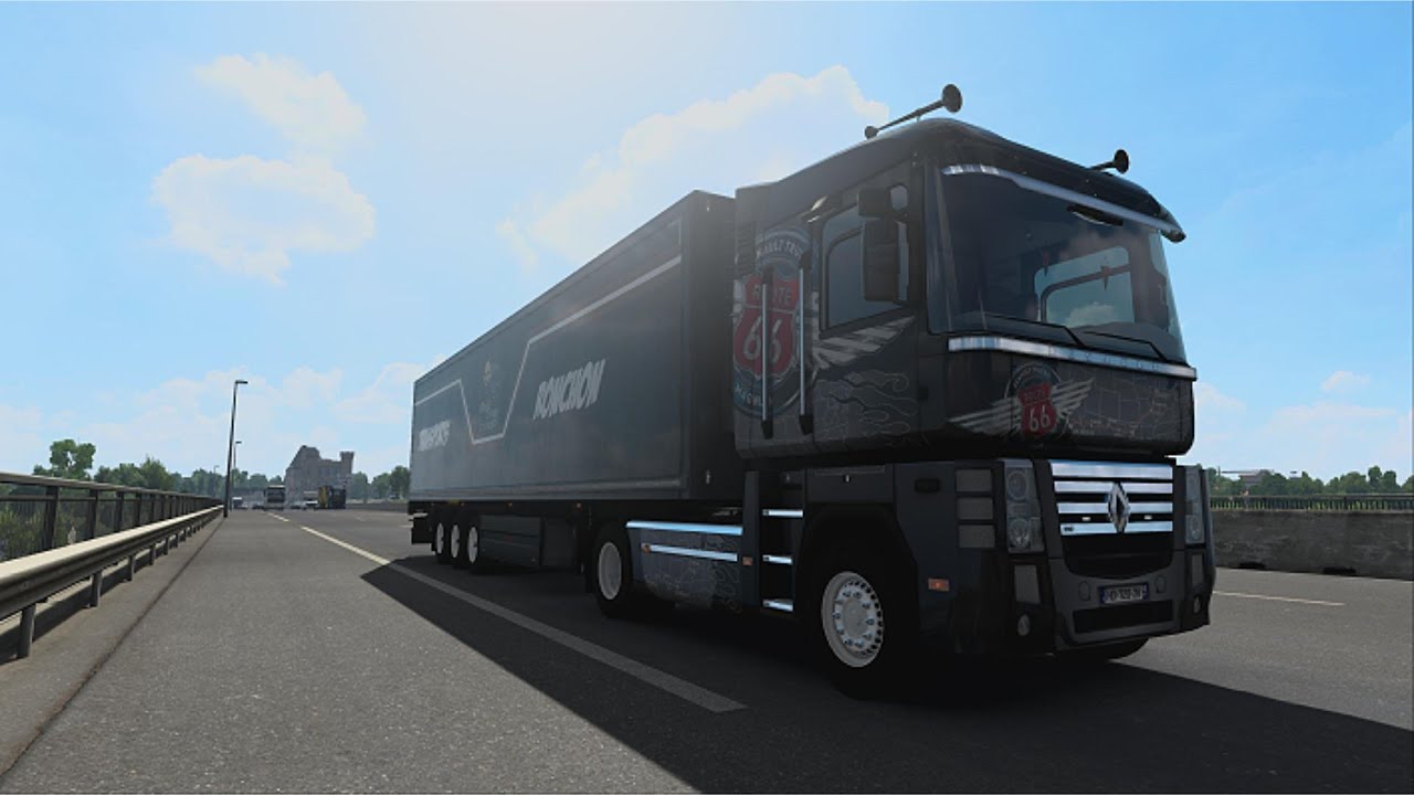 ETS2 1.57 de chez Ronchon a L addon de Pyla by winchester 😍 - YouTube