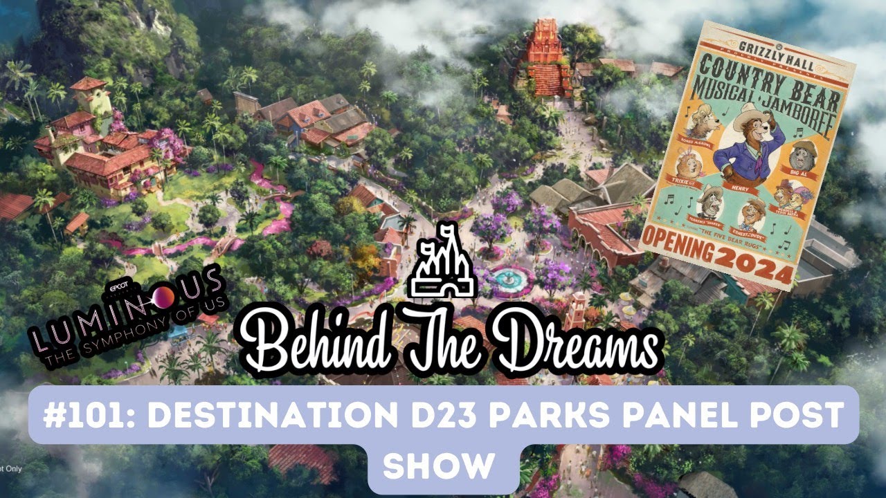 Destination D23 Parks Panel Post Show Recap - YouTube