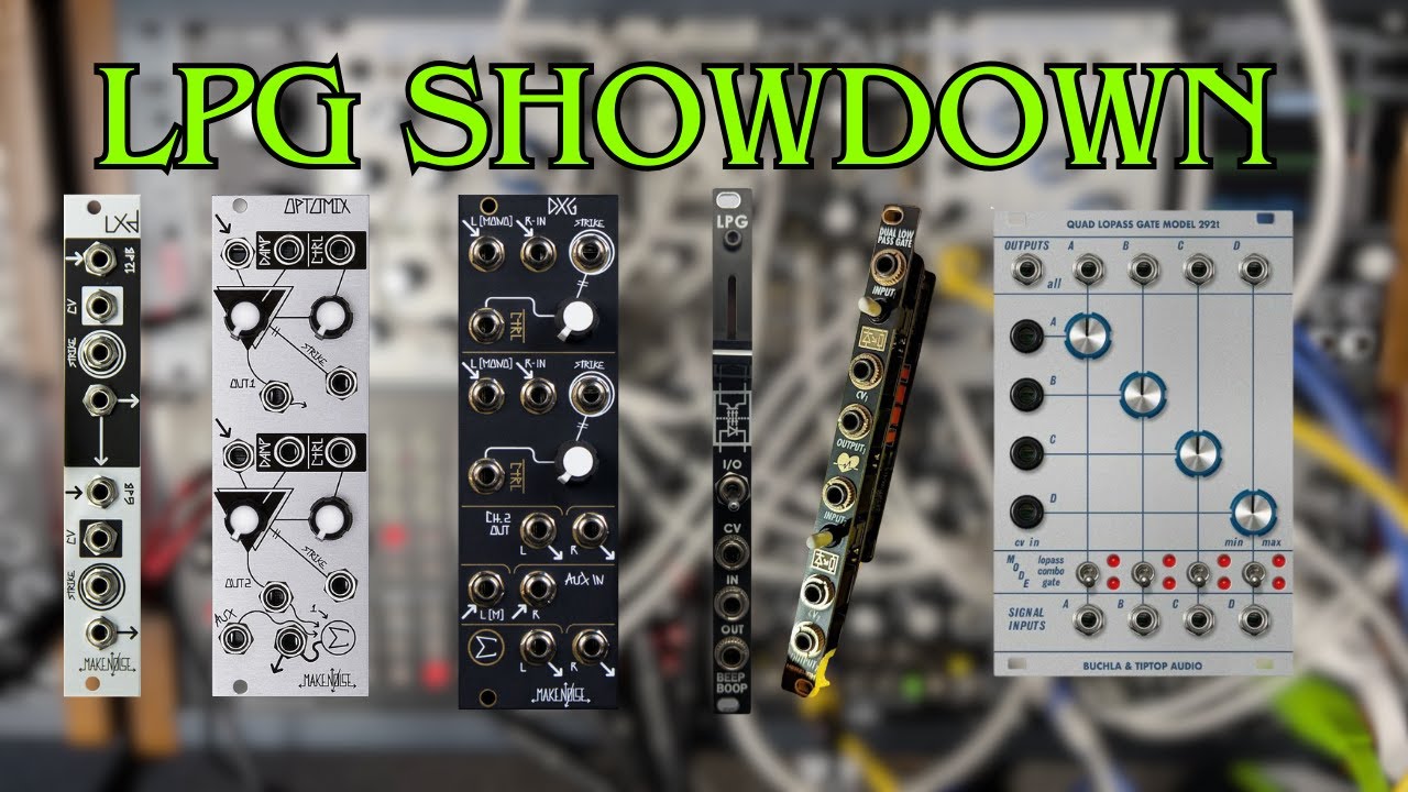 Analog Low Pass Gate audio comparison (Eurorack) - YouTube