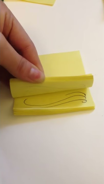 Sticky note animation - YouTube