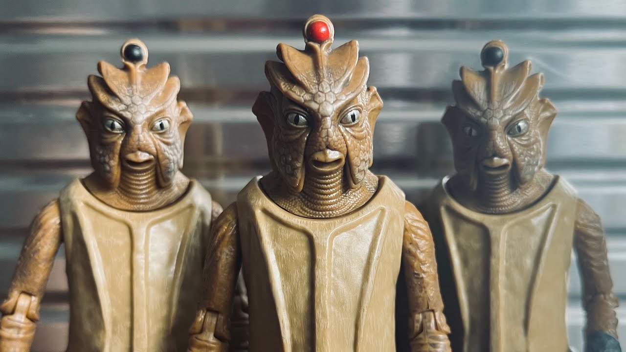 DOCTOR WHO Warriors of the Deep Action Figure Set From Character ...