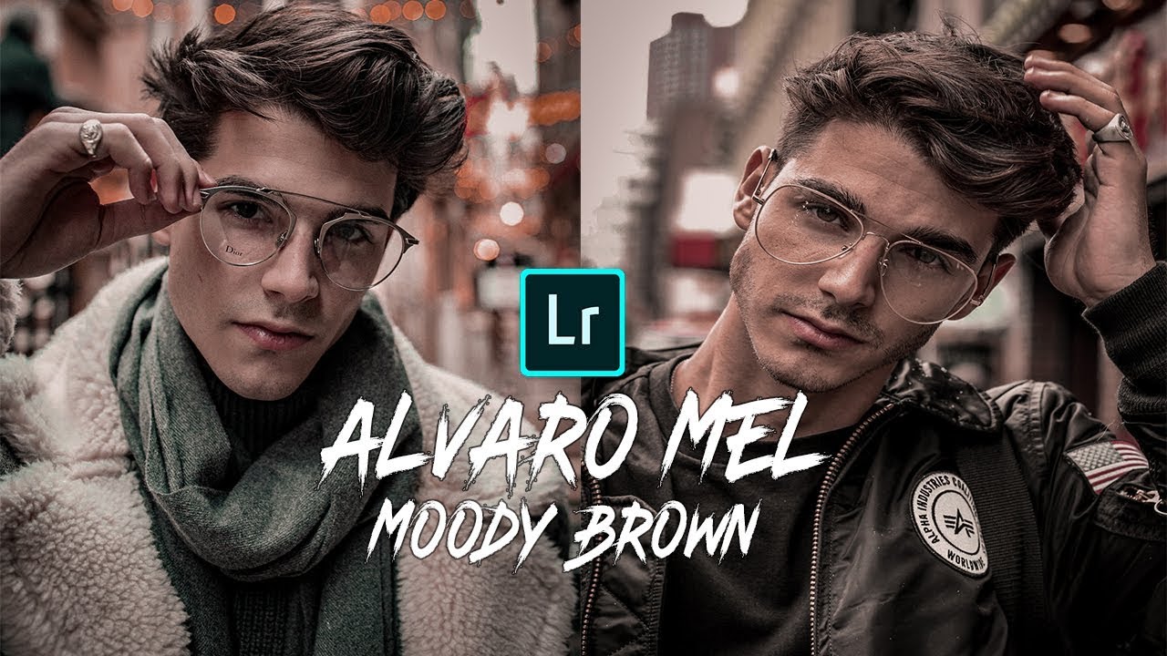 How To Edit MOODY BROWN - Alvaro Mel - Lightroom Mobile Tutorial - YouTube