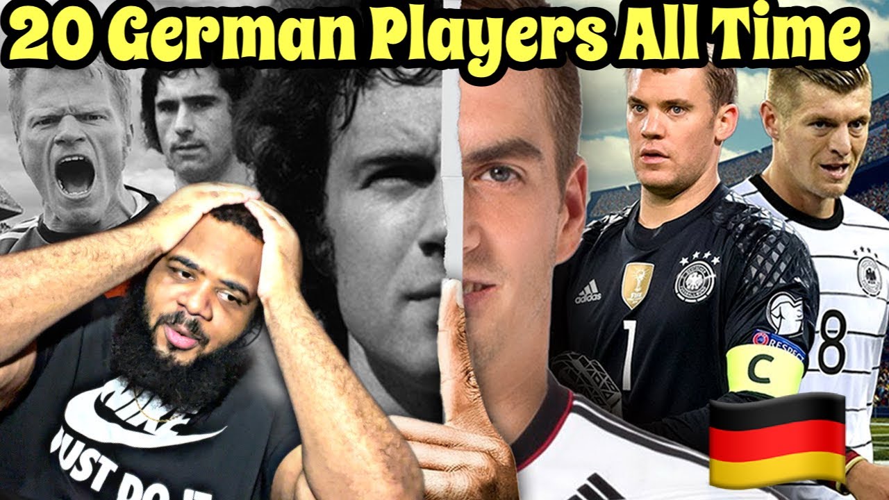AMERICAN REACTS to The Top 20 German Football Players in History 🇩🇪 ...