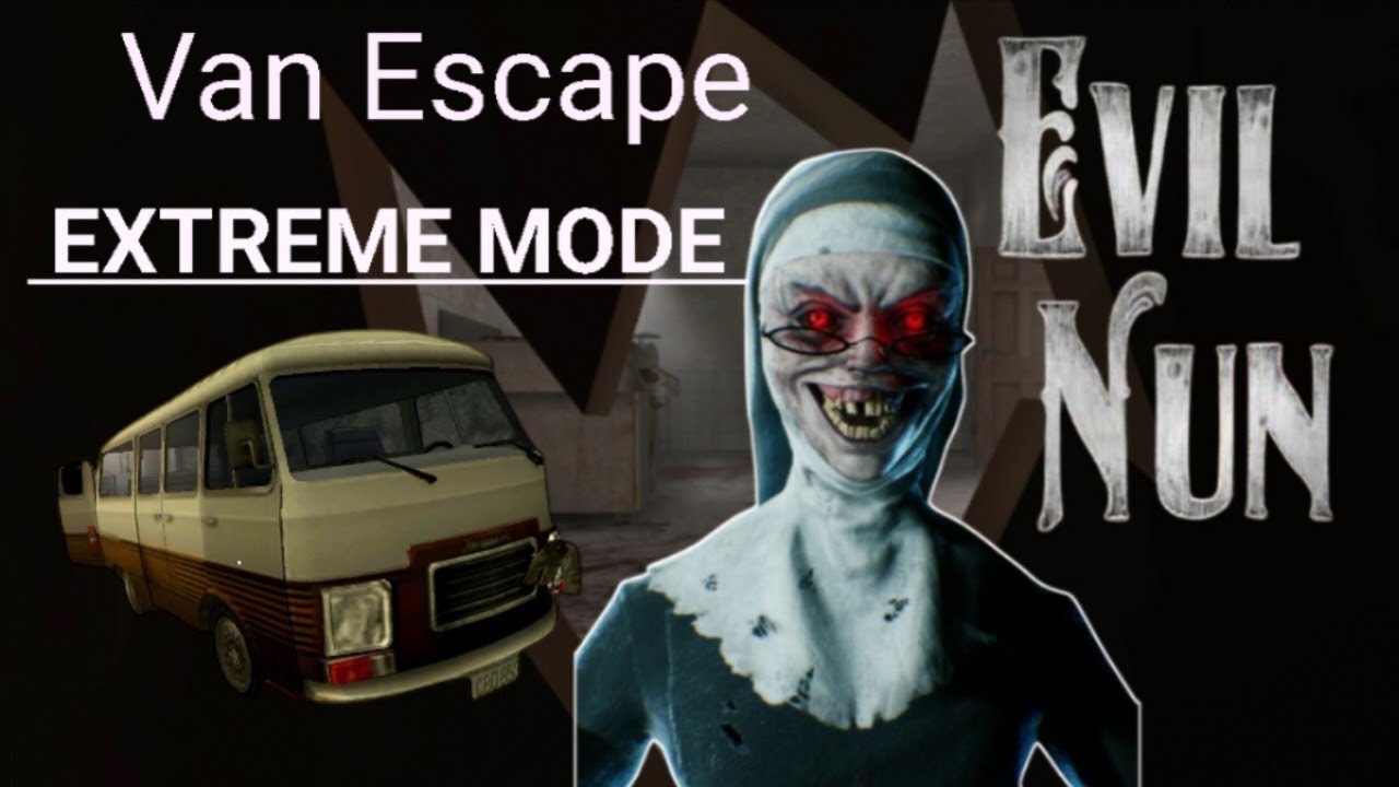 Evil Nun Van Escape Extreme Mode - YouTube