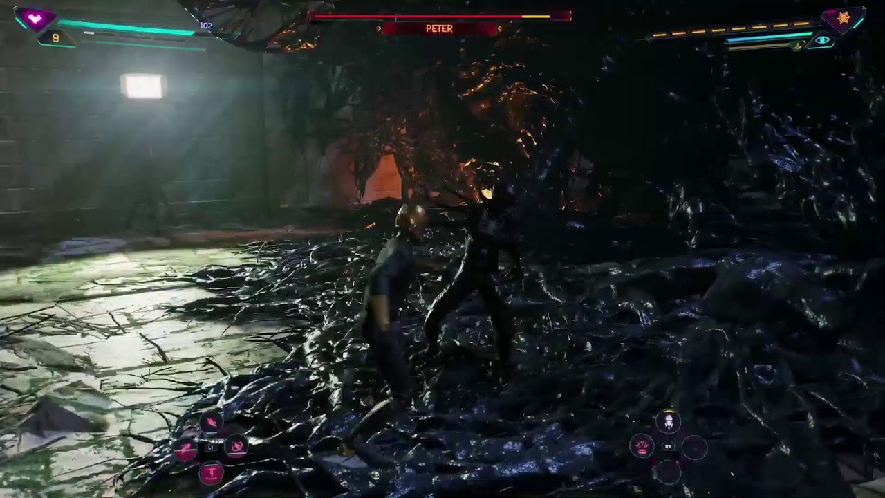 Peter boss battle Friendly Difficulty - YouTube