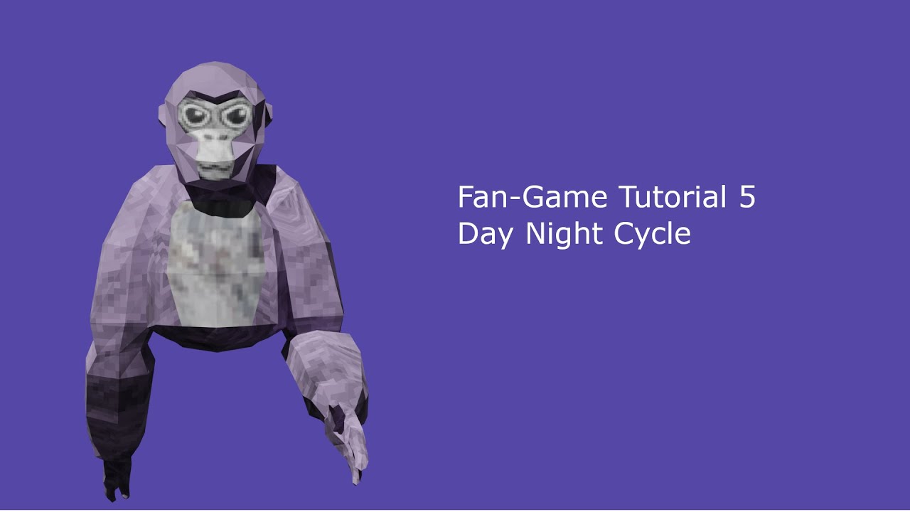 How to add a day night cycle to your Gtag fan game - YouTube