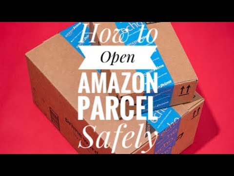 How to open amazon parcel safely | open amazon parcel safely in covid ...