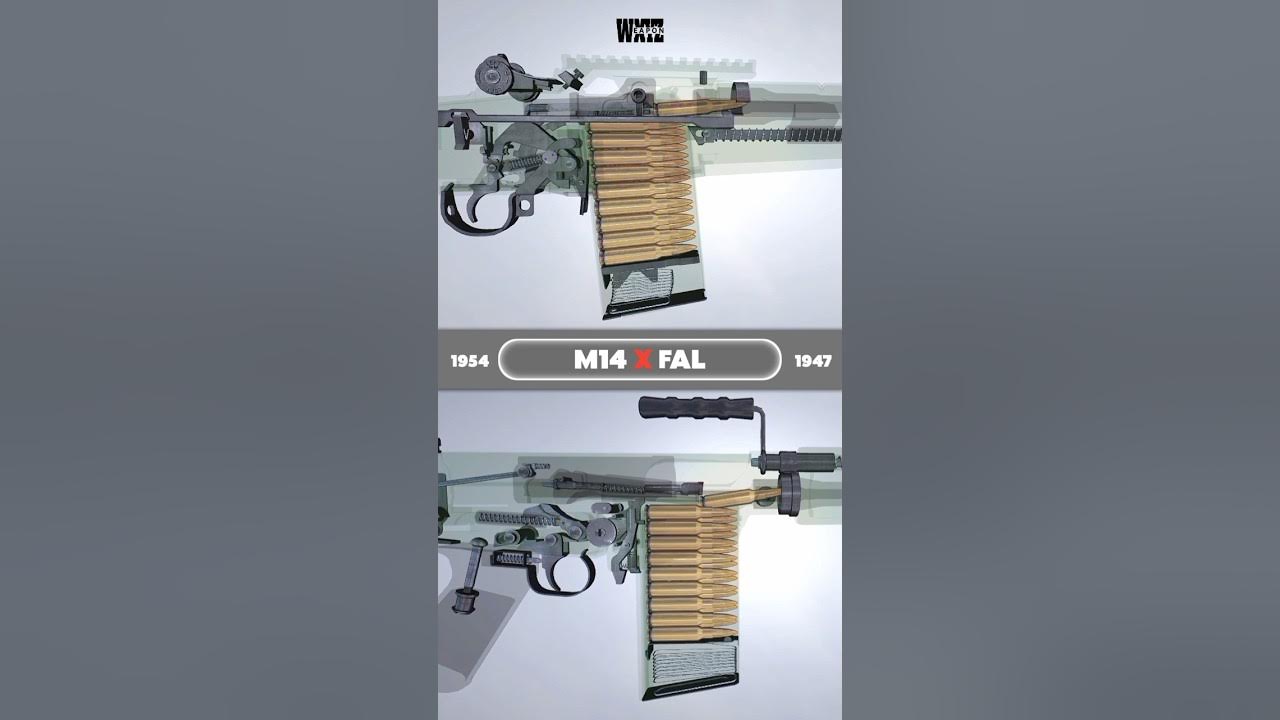 Automatic rifle M14 | FN FAL - YouTube